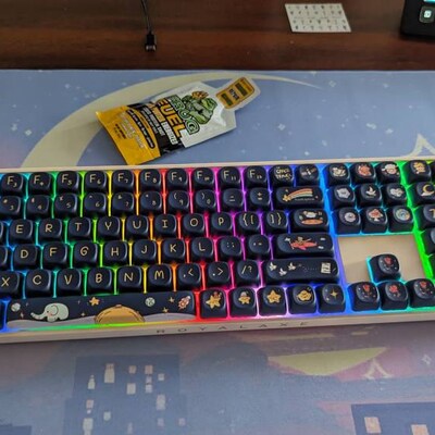 Custom Keycaps 126 Pcs Calico Cat Theme for MAC Mechanical Keyboards ...