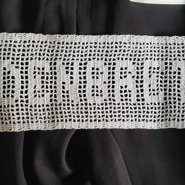 Custom Handmade Crocheted Name Doilies - Gift - Name Doily ...