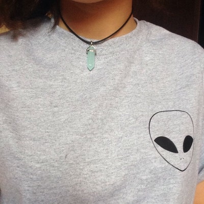 Alien Pocket Logo T Shirt Ufo Swag Dope Hipster Trend Fashion New ...