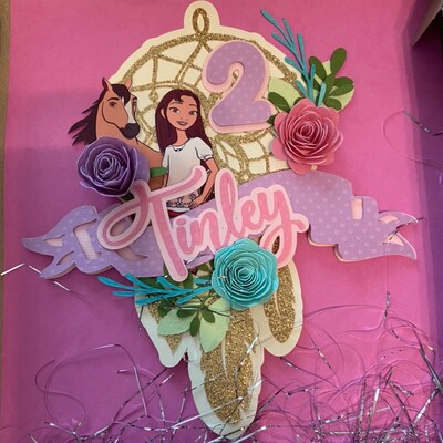 Spirit Riding Free Cake Topper - Etsy