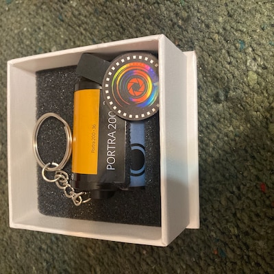 Personalized Camera Film Roll Keychain With Photo Custom Film Roll ...