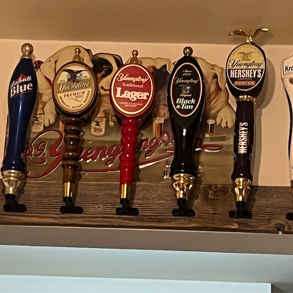 Tap Handle Wall Display (rack) - Holds 9 Tap Handles - 36" Wide - Etsy