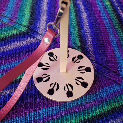 Knitting Chart Keeper Handmade, 1 Pcs Wooden Pattern Holder ...