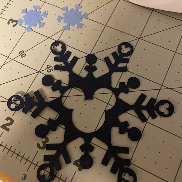 Mickey Mouse Snowflake SVG Jpg Png | Disneyland World Christmas Svg ...