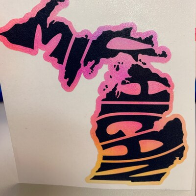 Michigan Word Art, Michigan Svg Dxf Eps Png Jpg, Michigan Logo Design ...