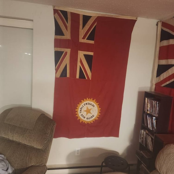 Rare Early 19th Century Red Ensign Flag - Etsy
