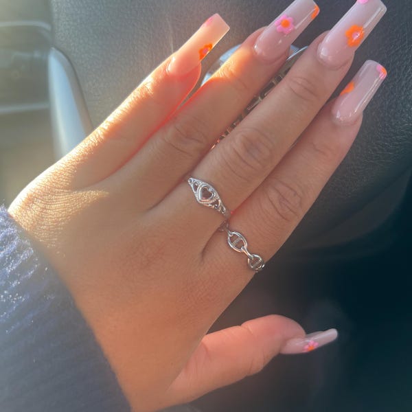 Thin Minimalist High Polished Simple Plain Silver Ring Band / Stackable Engagement Promise ...