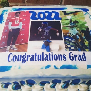 Edible Graduation Cake Topper - Etsy