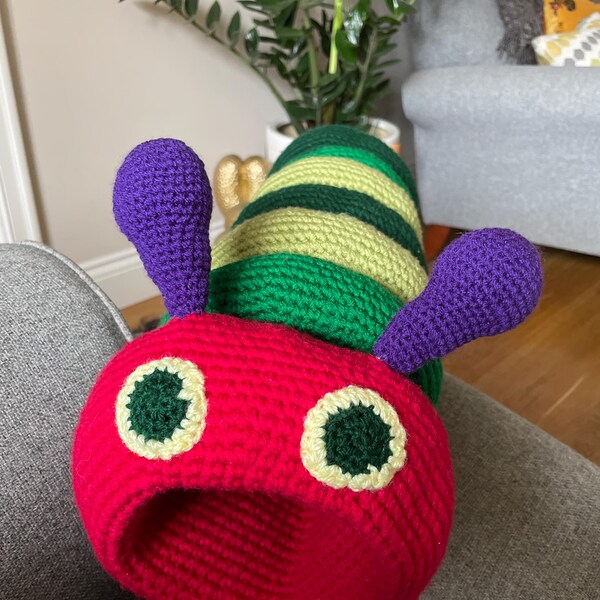 The Hungry Caterpillar, Butterfly & Cocoon Crochet Pattern - Etsy