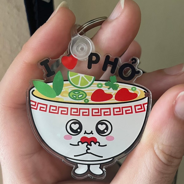 I Love Vietnam Sticker Non La Vietnamese pho Luv - Etsy