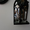 Gothic Unusual Crow Raven Foot in Vintage Style Ornate Frame on Velvet ...