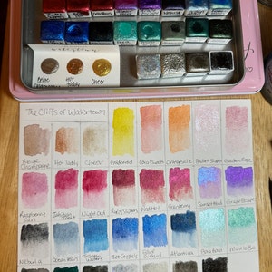 Custom Lettering With Background, Watercolor Background Calligraphy ...