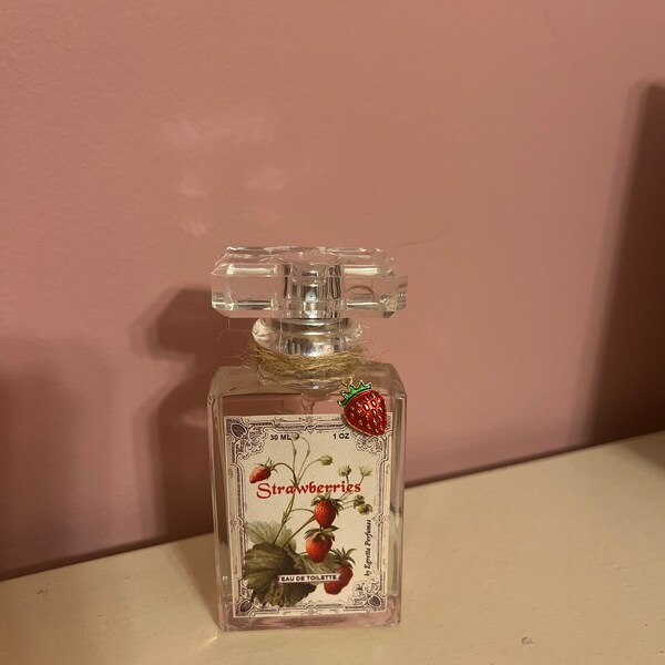 Raspberries Perfume Oil Roll on Fruit Red Berries Rose Pomegranate Gift ...