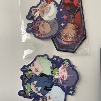 Twisted Wonderland Stickers - Etsy