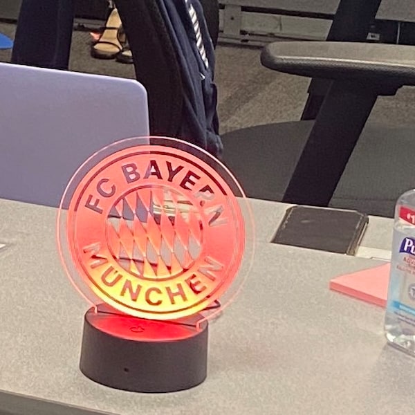 Liga MX Teams, Mexican Soccer Team LED Stand, Color Changing Light ...