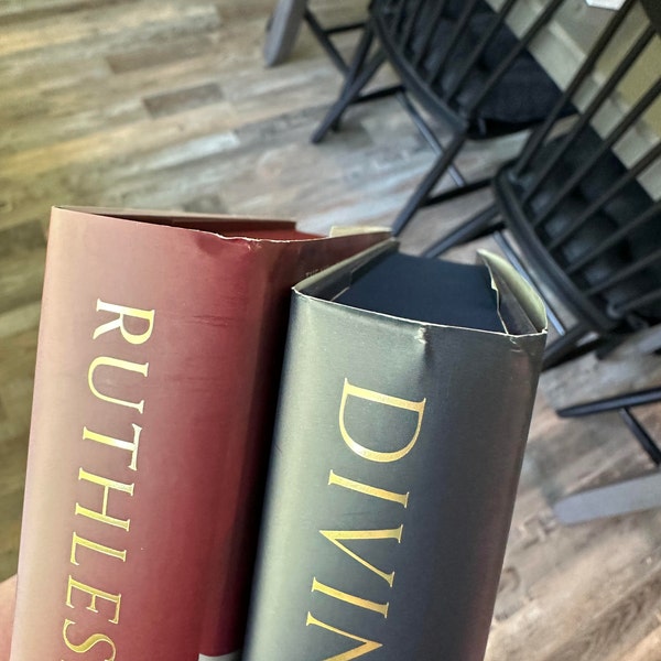 Quicksilver UK Hardcover: Custom Purple Ombre Edges, Sword Stenciled ...