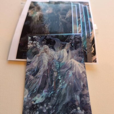 Descent of the Divine Beast Crystal Die Cut Stickers Mythical Beasts ...