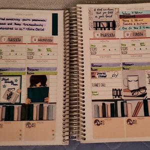 Cute Cursive Script Stickers - Etsy