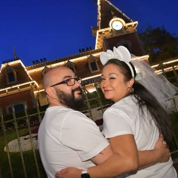 Bride Minnie Ears, Bride Mickey Ears With Veil , Bride Ears, White ...