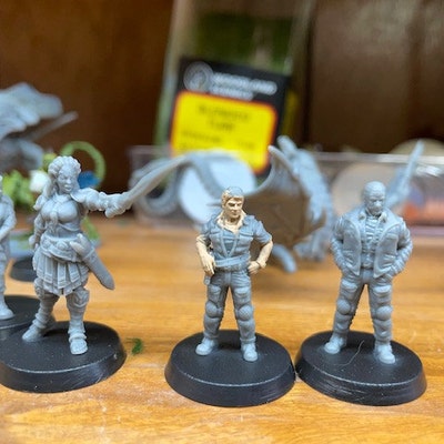 Omega Leader the Genetic Architect Dnd Miniatures - Etsy
