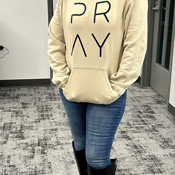 Pray Sweatshirt, Pray Shirt, Christian Sweatshirts, Christian Hoodie ...