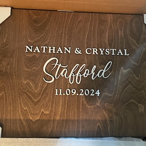 Wedding Welcome Sign Custom Wood Wedding Sign Personalized Ceremony ...