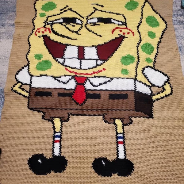 Naruto Blanket, Afghan, Crochet, Throw, Knitting Chart Pattern. - Etsy