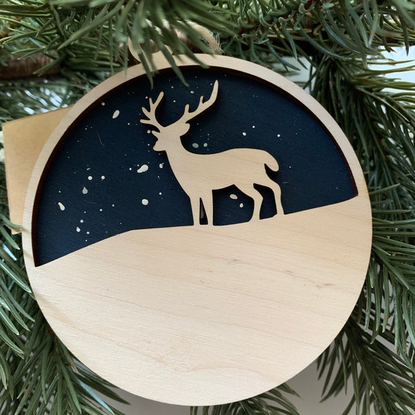 Christmas Ornament SVG for Glowforge | Christmas Ornaments Laser Files ...