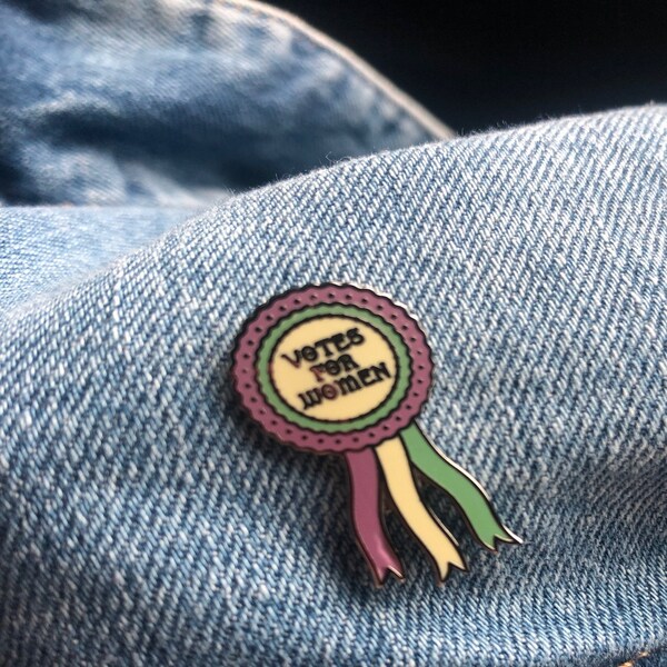 Votes for Women Enamel Pin - Votes for Women Collection - Feminist ...