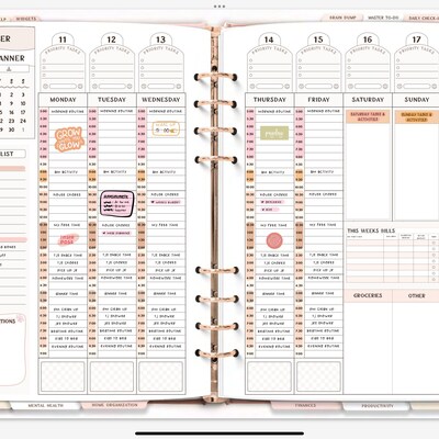 23/24 ADAPT Study Digital Planner Mid Year DATED Until August 2024 ...