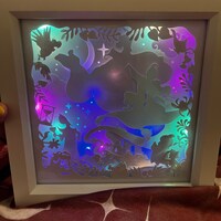 Tangled Rapunzel Shadow Box - Etsy UK