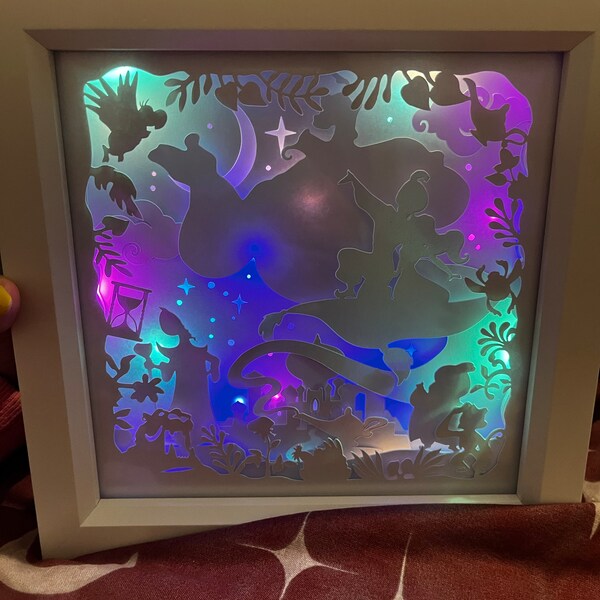 Peter Pan Shadow Box - Etsy