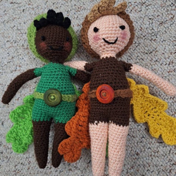 Acorn Sprite - Critter Stitch Crochet Pattern / Amigurumi Little Oliver ...