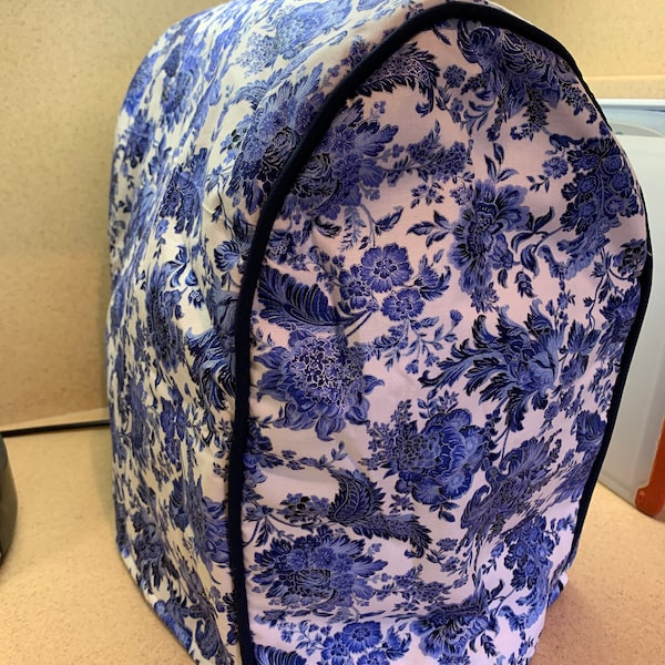 Blue Floral Kitchenaid Cover - Etsy
