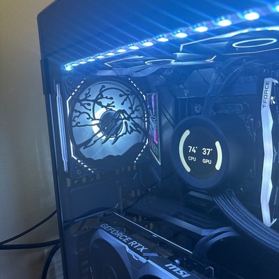 Fan Shroud Hanging Garden Shroud/cover/grill for 120mm and 140mm ...