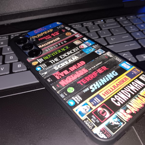 Retro Horror VHS Tape Phone Case / Horror Movie Phone Case / Scary ...