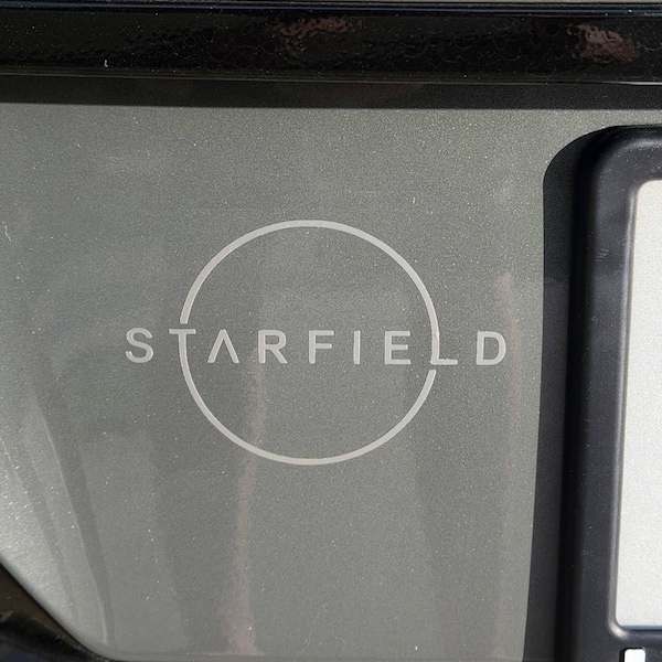 Starfield Vinyl Decal - Etsy