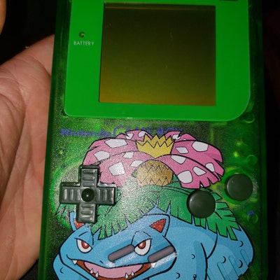 Pokemon Venusaur Custom Nintendo Gameboy Shell Housing Diy Green - Etsy