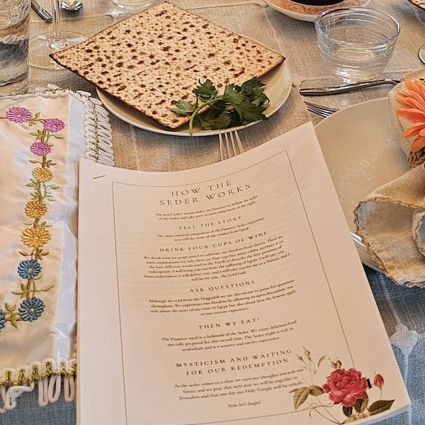 Passover Haggadah (digital Download)! - Etsy