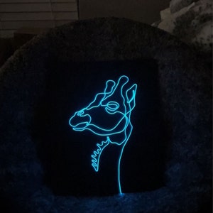 Desert Cactus Neon Sign Cacti Custom Led El Wire Wall Art Piece - Etsy