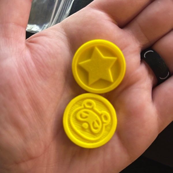 Animal Crossing Replica Coins - Tom Nook Bell - Etsy
