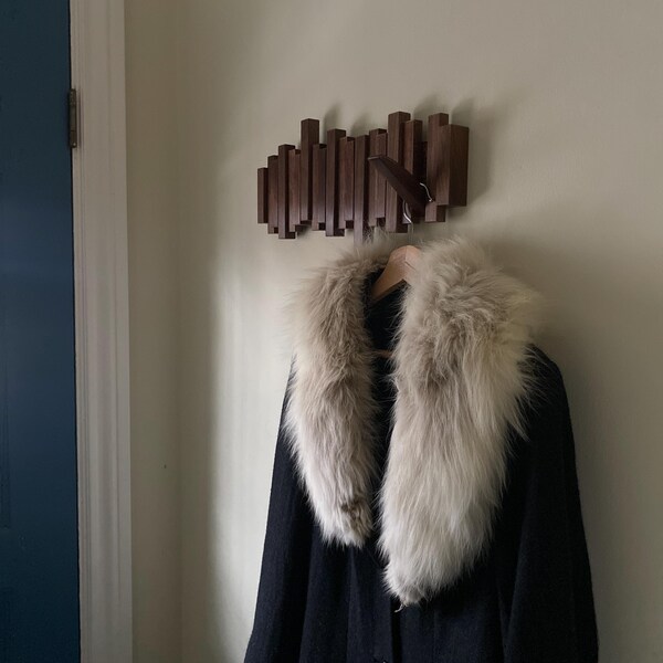 Coat Rack With Shelf,entryway Organizer Towel Rack Key Hooks, Modern ...