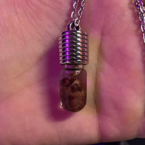 My Heart is Yours Pendant Real Rat Heart in a Glass Vial Oddity in a ...