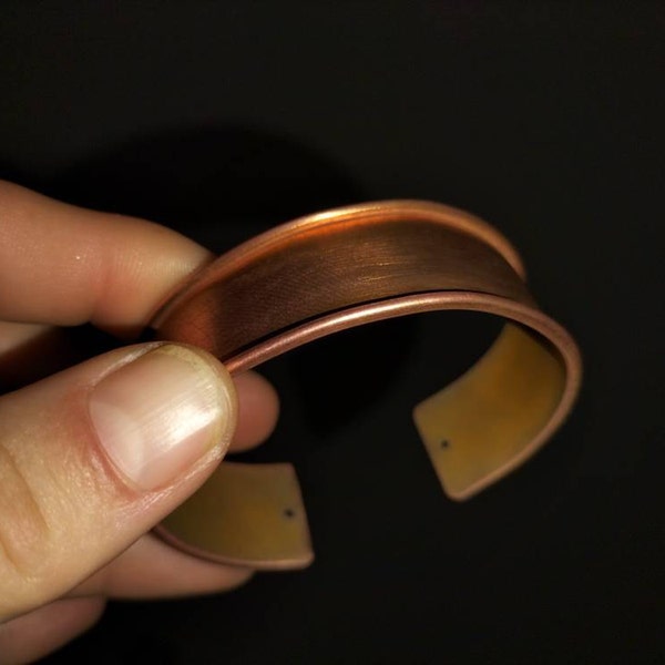 Raw Copper Bracelet Blanks Real Copper Cuff Blanks Adjustable Bracelet ...