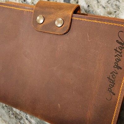 Leather Custom Engraved Journal, Personalized Journal, Custom Journal ...