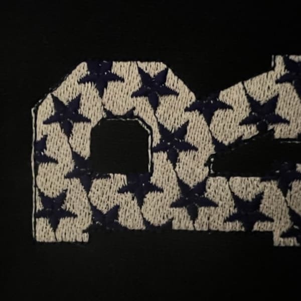 Stars Font Machine Embroidery Design Starry Embroidery Alphabet Star ...