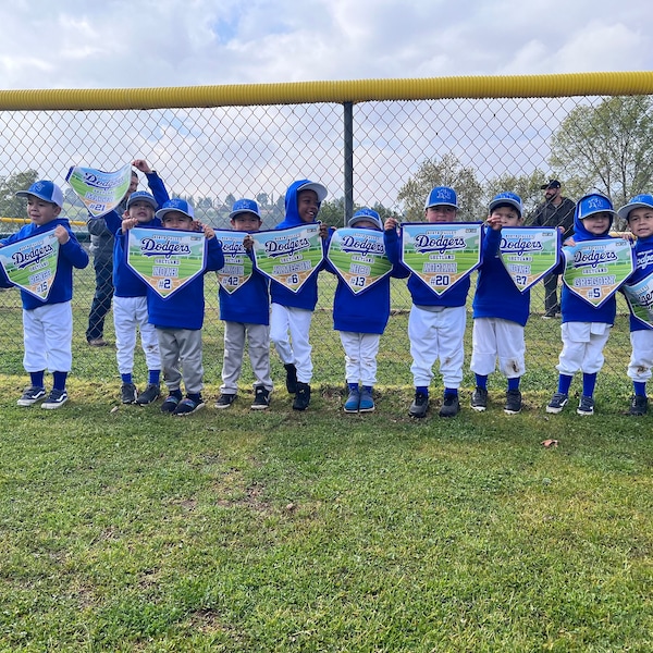 Custom Little League Baseball/softball Vinyl Banners, Flags, Pennants ...