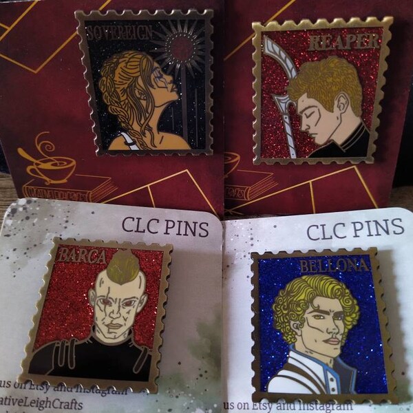 Squad Stamp Pins - Etsy
