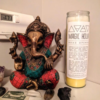 Crossroads Ritual Candle Large - Etsy