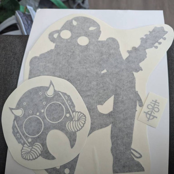 Ghost Band Logo Decal Sticker Ghost BC Nameless Ghoul - Etsy